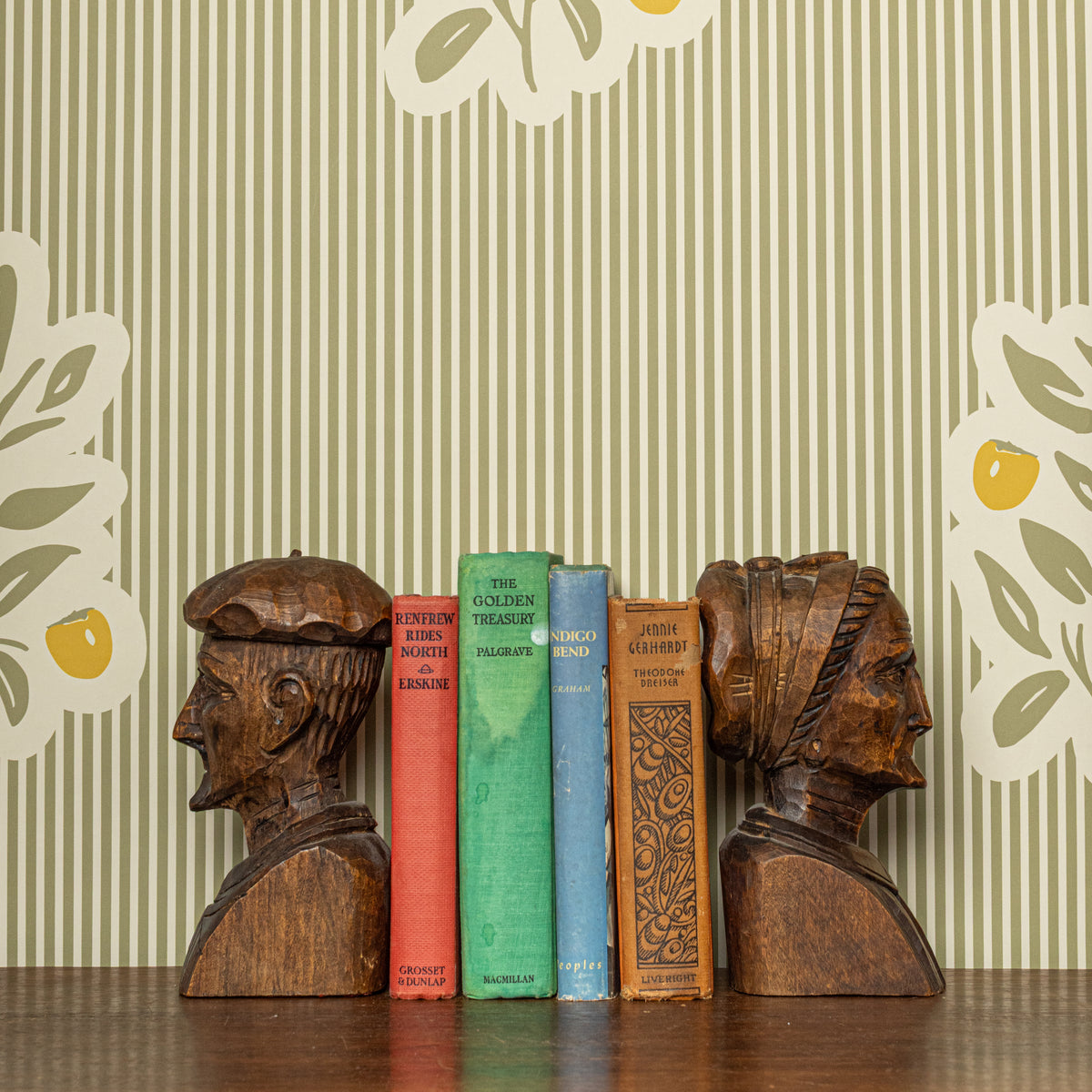 Piper, Nooooo Wallpaper in Olive & Yellow by Gray Benko Home – GRAY BENKO